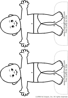 Playtime Paper Doll Bodies