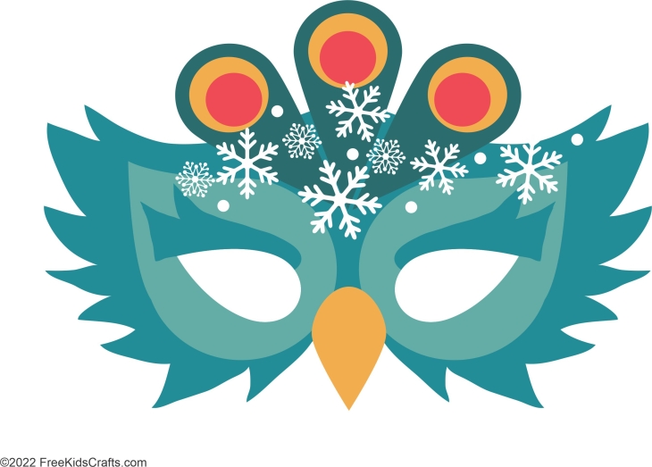 Christmas Animal Mask Craft