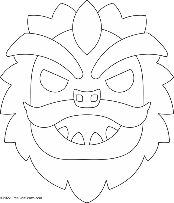 Dragon Mask Craft