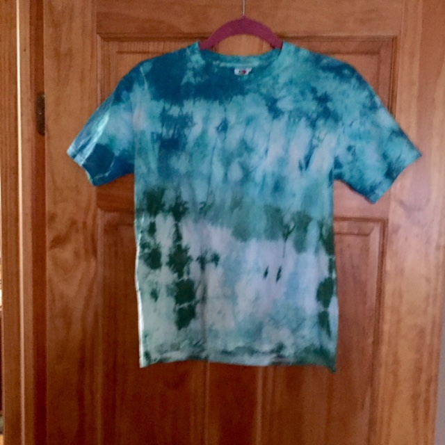 Two Color Tie Dye Tee Shirts