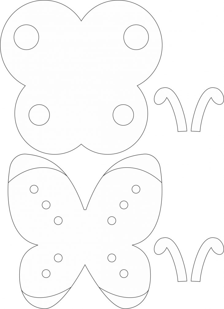 Cardboard Tube Butterfly Craft
